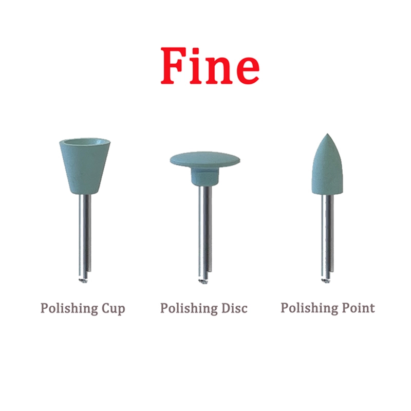 Dental Enhance Polishing Finishing Point Cup Disc for Composite 10Pcs/Set