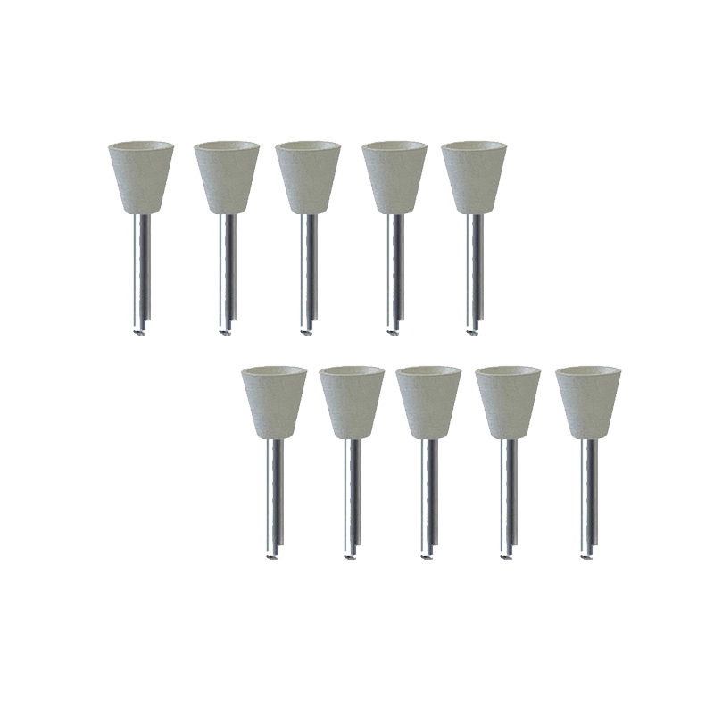 Dental Enhance Polishing Finishing Point Cup Disc for Composite 10Pcs/Set