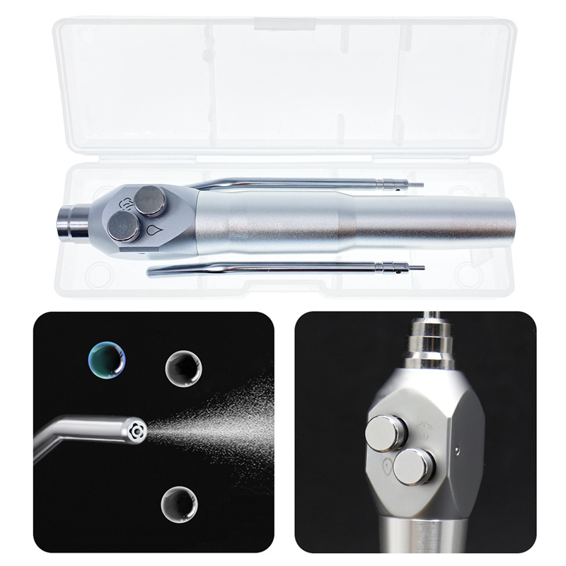 Dental Air Water Spray Triple Syringe 3 Way Handpiece 2 Nozzles Tips ...
