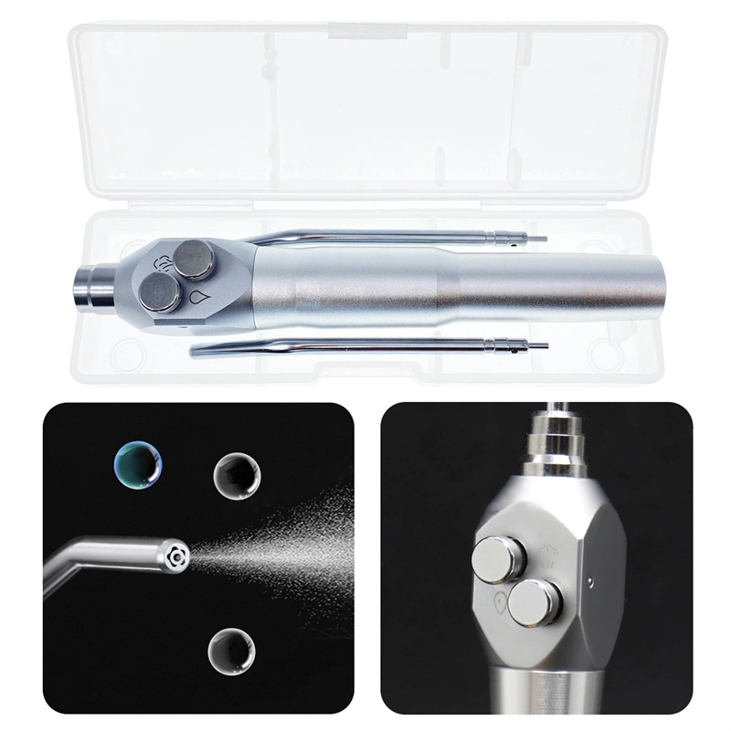 Dental Air Water Spray Triple Syringe 3 Way Handpiece 2 Nozzles Tips ...