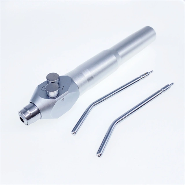 Dental Air Water Spray Triple Syringe 3 Way Handpiece 2 Nozzles Tips ...