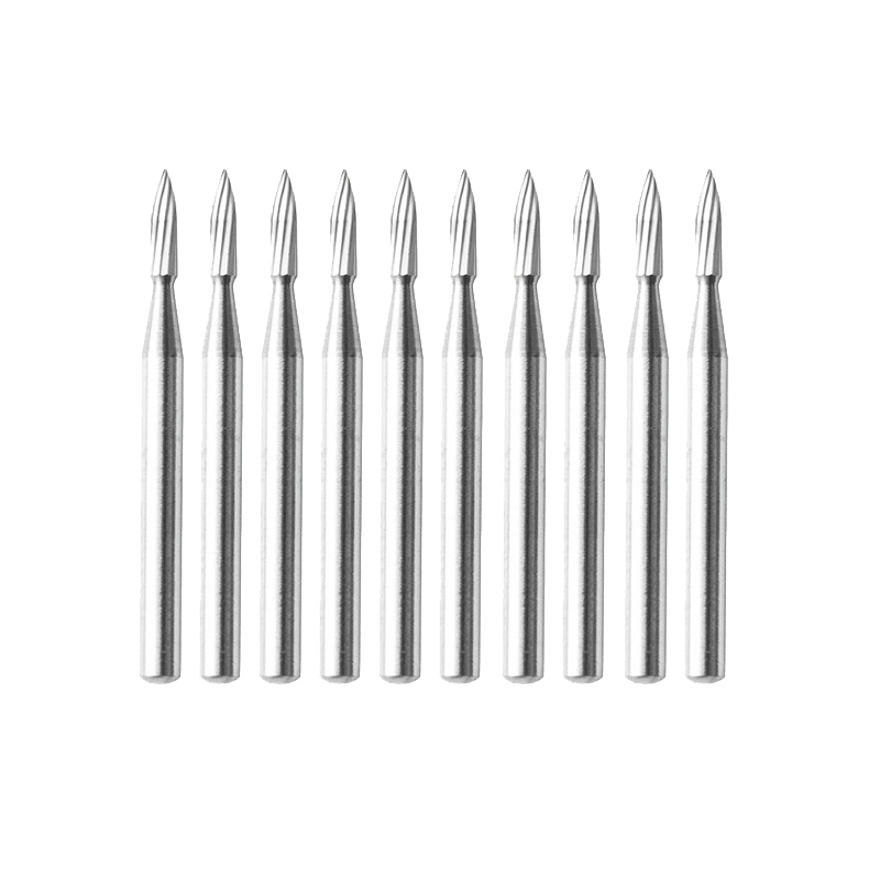 `DMXDENT FG 7901/7902/7903 Dental Carbide Trimming & Finishing Flame ...
