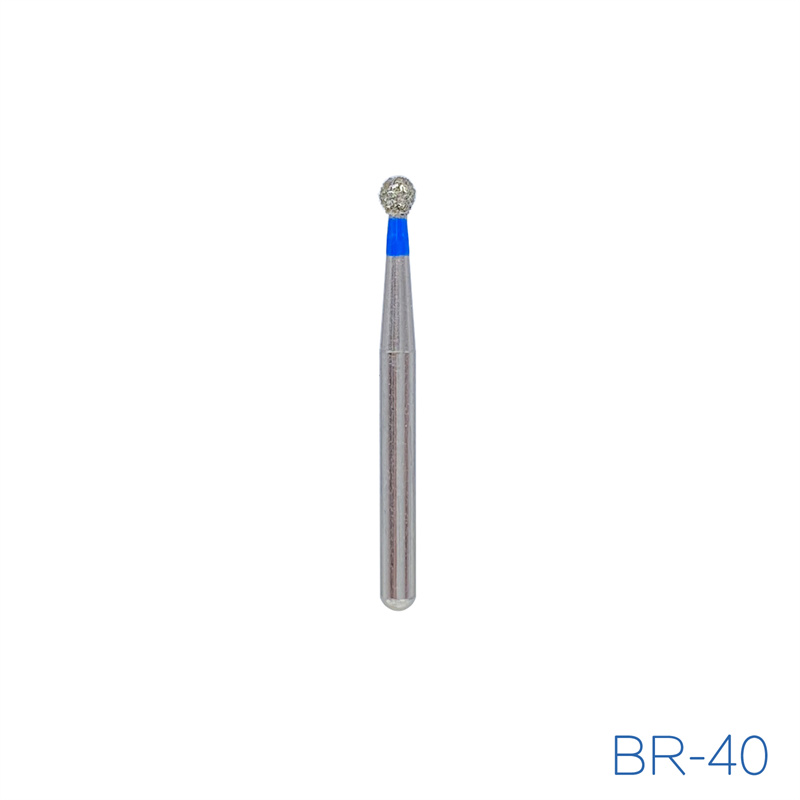 DMXDENT Diamond BR-40 Burs BR Ball Round Dental FG 1.6mm Bur For High ...
