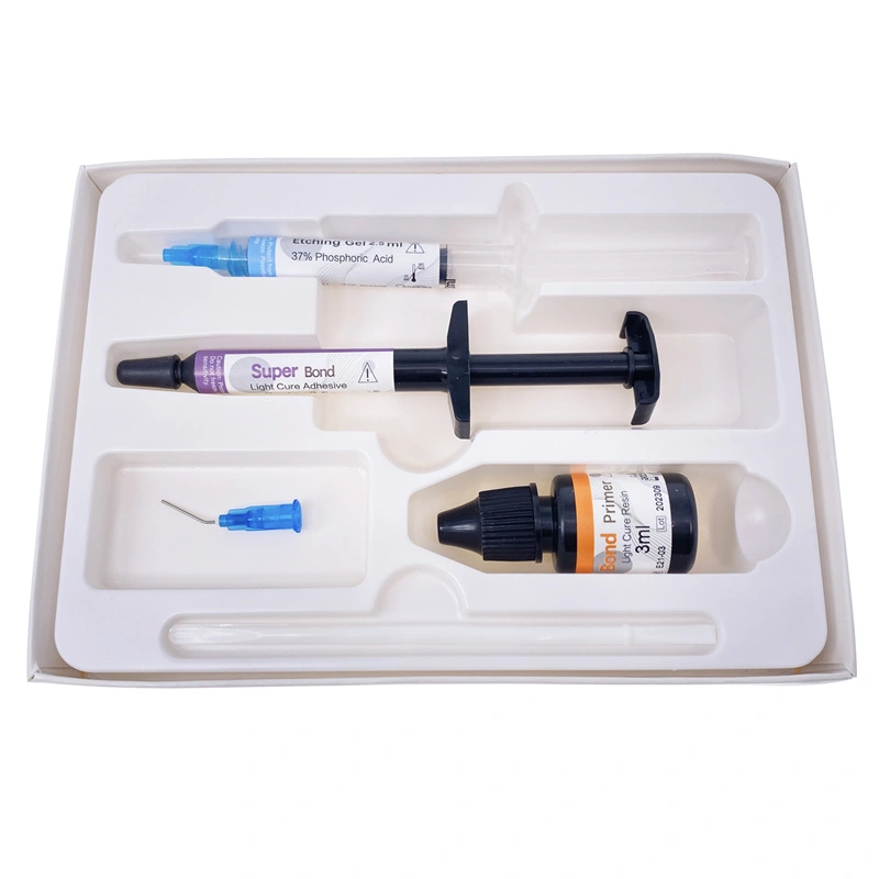`Dental Orthodontic Light Cure Bonding Adhesive Kit For Brackets Braces