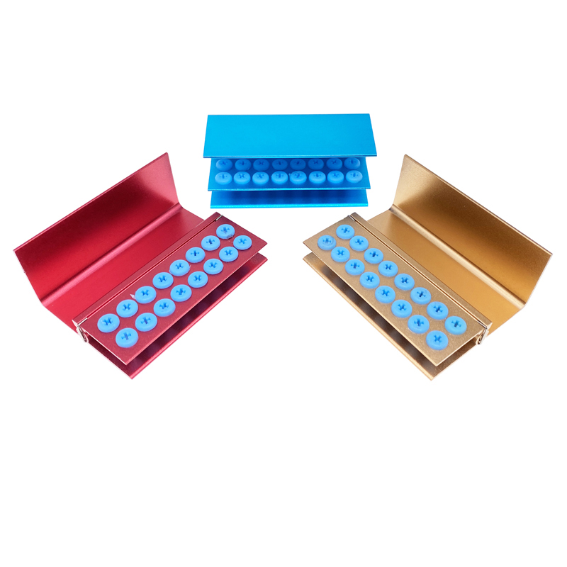 16 Holes with Silicon Dental High Speed FG RA Burs Block Holders ...