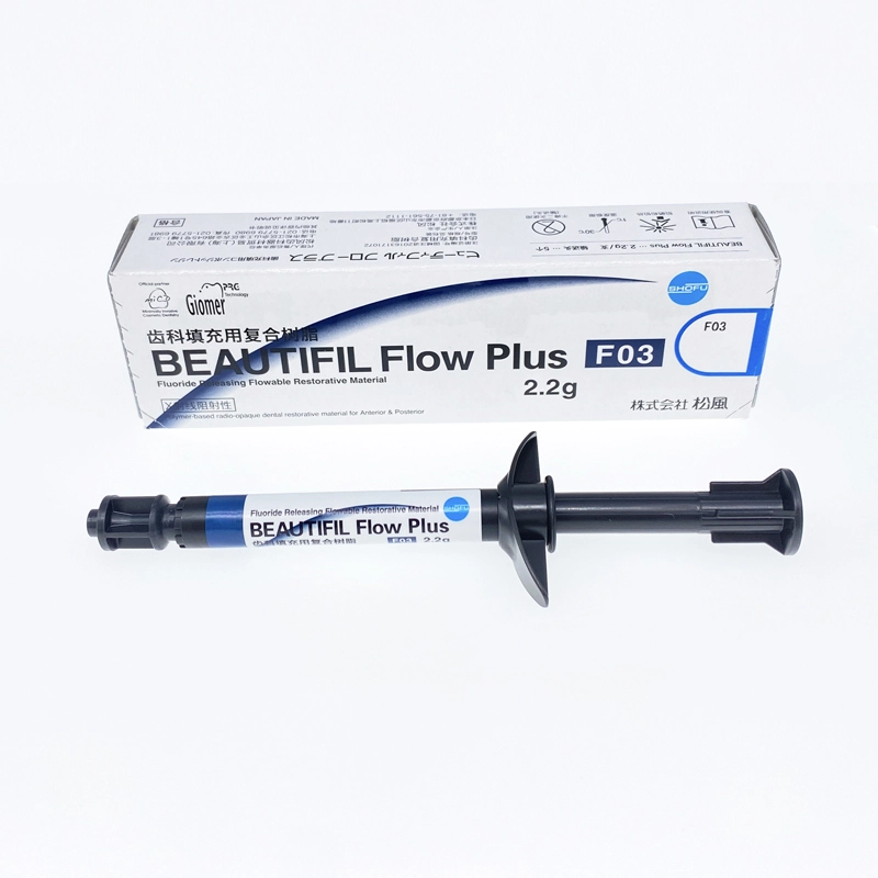 SHOFU BEAUTIFIL FLOW PLUS F03 Dental Low Flow Composite Syringe A2 A3 2 ...