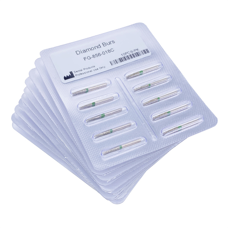 Dental Diamond Burs FG Round End Taper 856/018C Coarse For High Speed ...