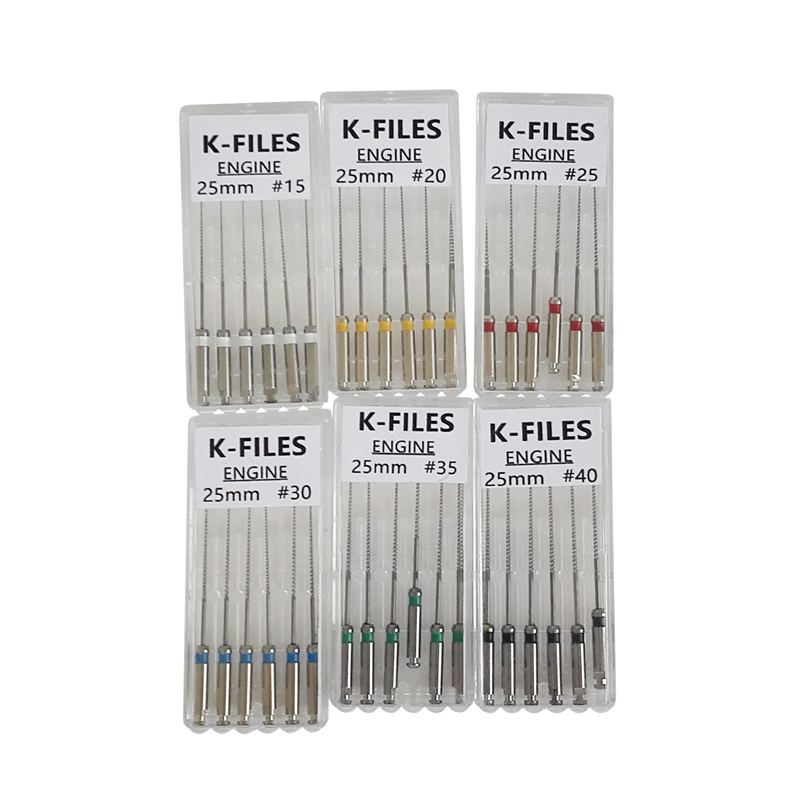 Dental SST Engine K-FILES 25mm 6pcs/box
