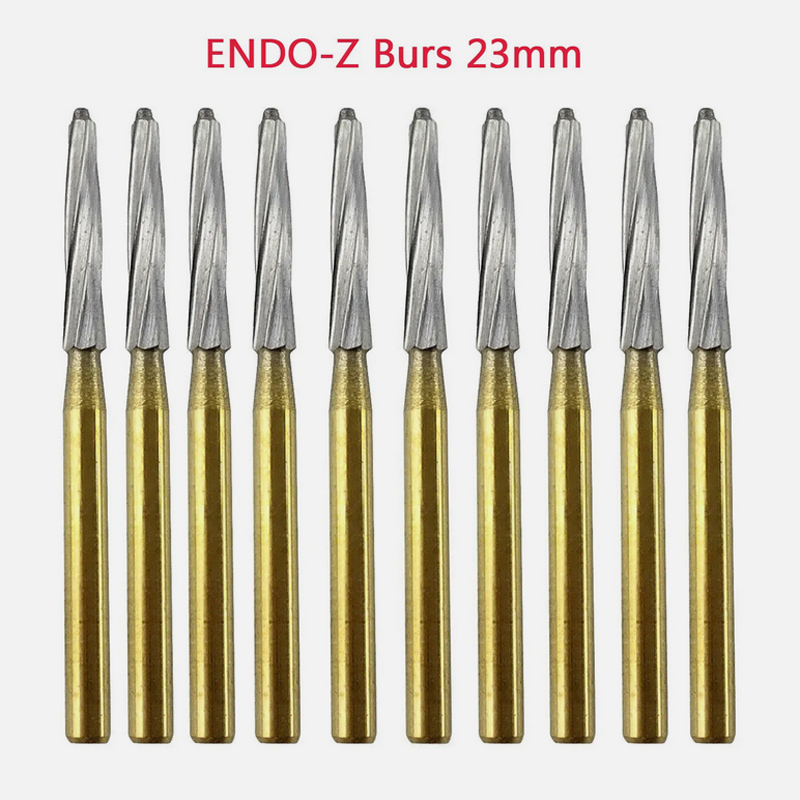 Endo-Z Dental Endodontic Gold-Plated Carbide Burs For High Speed ...