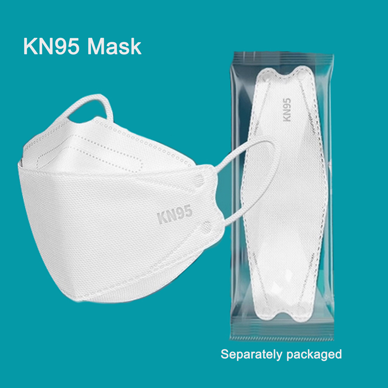 Dental Disposable KN95 Protective 4 Layers Face Masks BFE 95% PM2.5