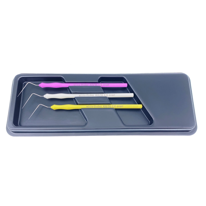 Dental Endo Micro-Prober Orifice Opener .04 #10 #15 #20 Metal Tip Tool