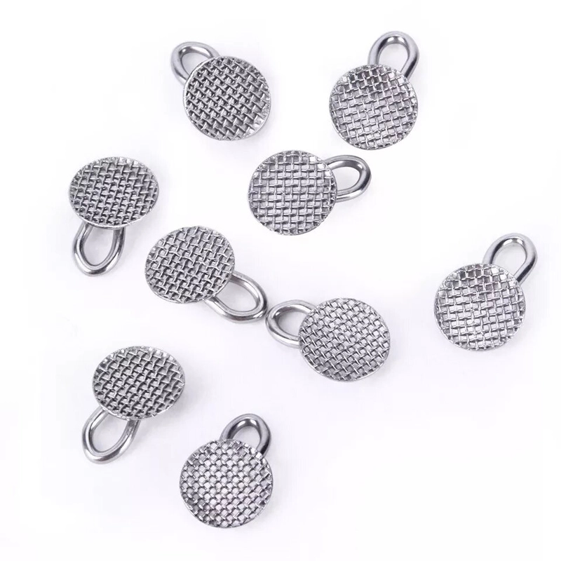 Dental Orthodontic Traction Hook Bondable 3mm Round Type Caplin Hooks