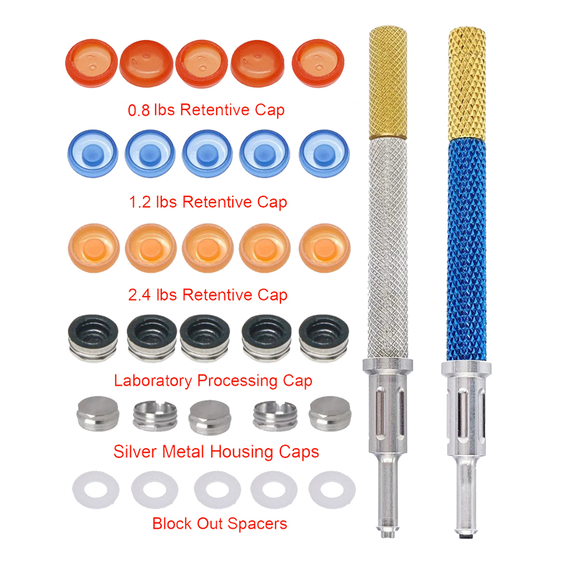 Dental Retention Caps Implant Locat0r Core Tool Insertion Extraction Tool