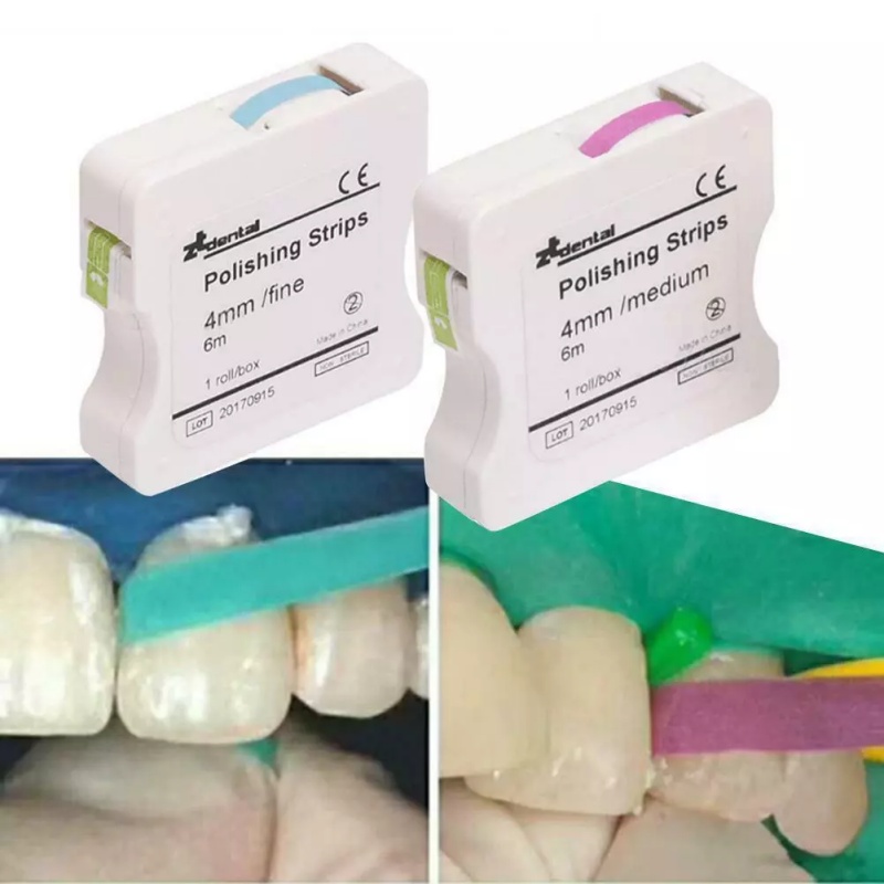 Dental Interproximal Sanding Paper Polishing Strip Finishing Sanding ...