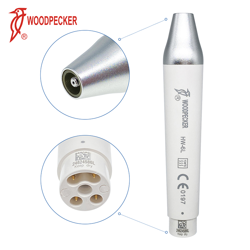 Woodpecker HW-6L Dental Ultrasonic Scaler Handpiece with LED Fit EMS