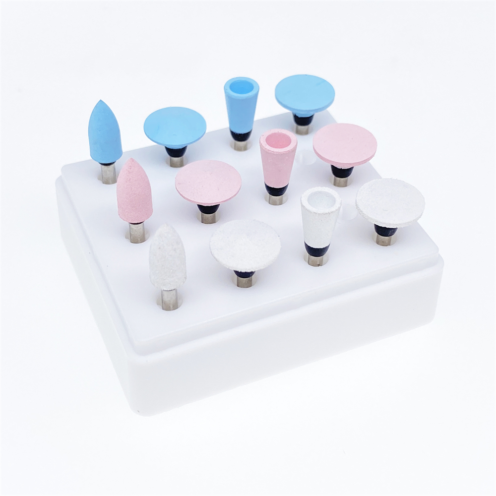 Dental Composite Polishing Burs Kit RA 2.35mm Silicone Polisher for ...