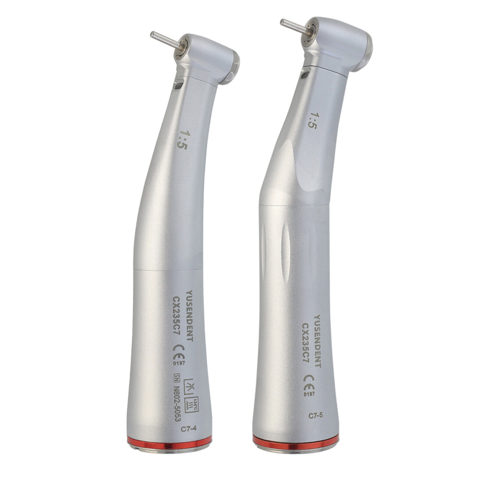 COXO YUSENDENT Dental Electric Handpiece 1:5 Contra Angle Fiber Optic ...