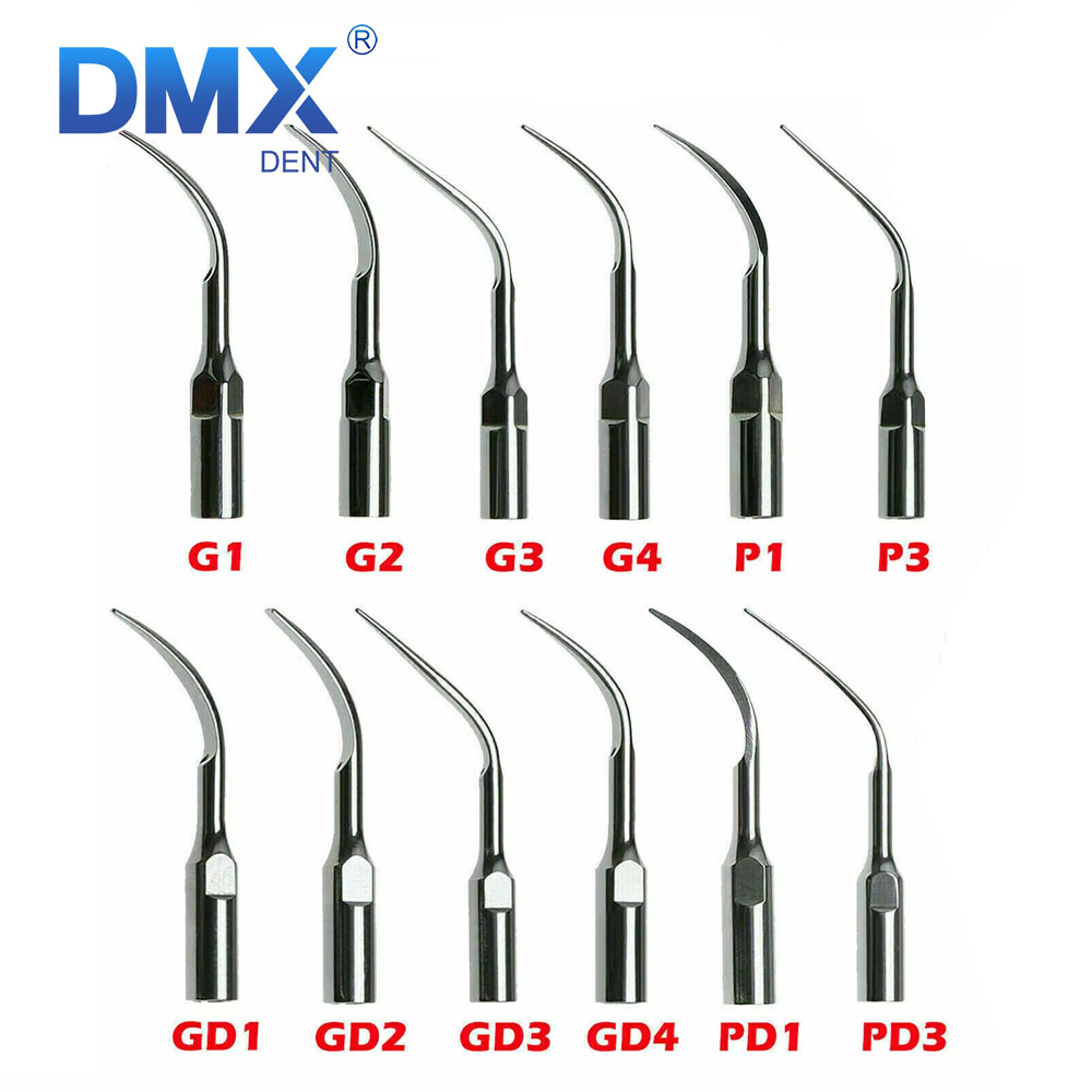 DTE Dental Ultrasonic Endo Perio Piezo Scaler Scaling Tips Fit SATELEC ...