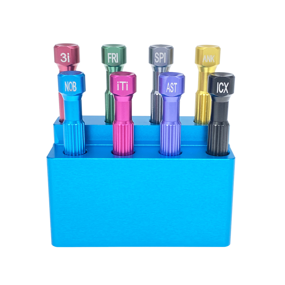 Dental Implant Screw Driver Kit Abutment Implant Tools Set 8 Drivers