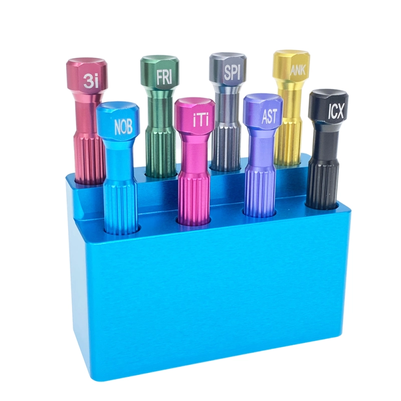Dental Implant Screw Driver Kit Abutment Implant Tools Set 8 Drivers