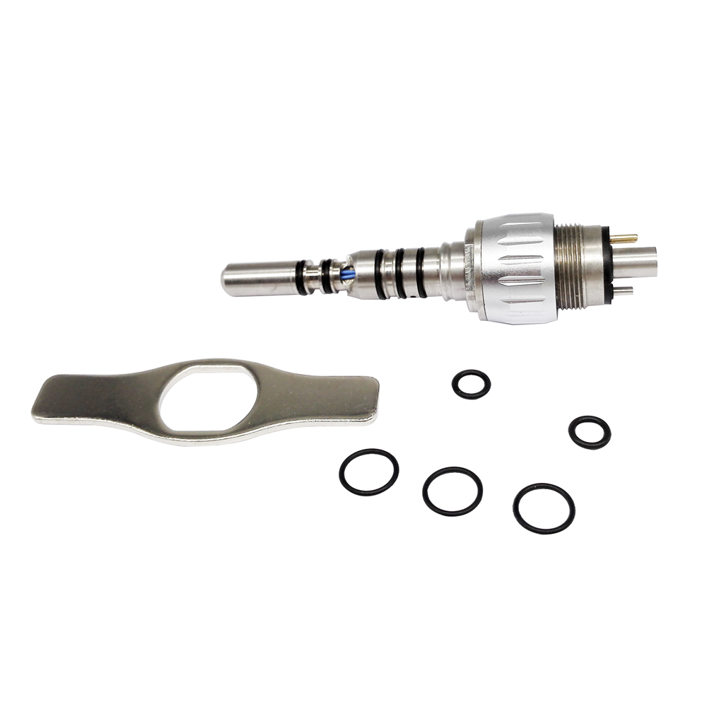 Dental LED Quick Coupler 6 Hole fit Kavo Multiflex LUX Fiber Optic ...