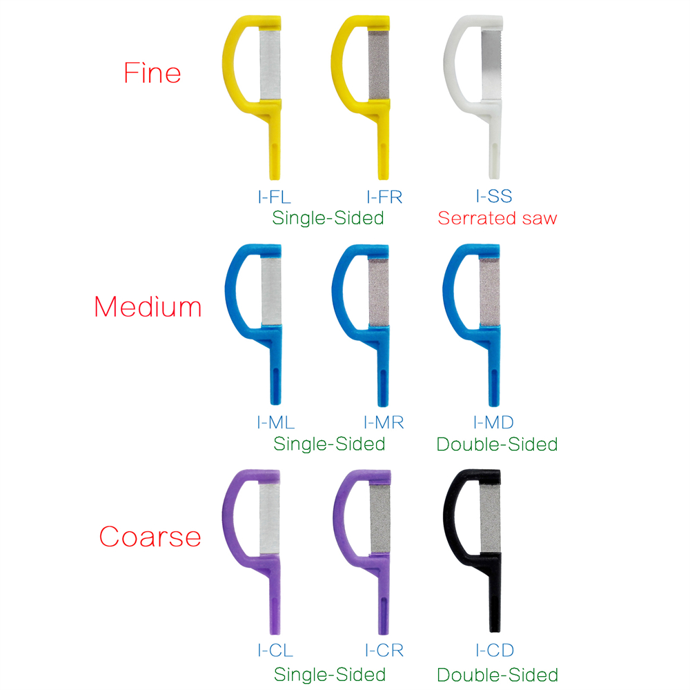 Dental Orthodontic Interproximal Enamel Reduction IPR Automatic Strip