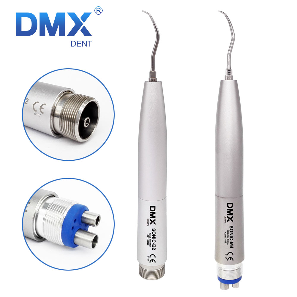 DMXDENT Dental Ultrasonic Air Scaler Handpieces Hygienist 2/4 Holes
