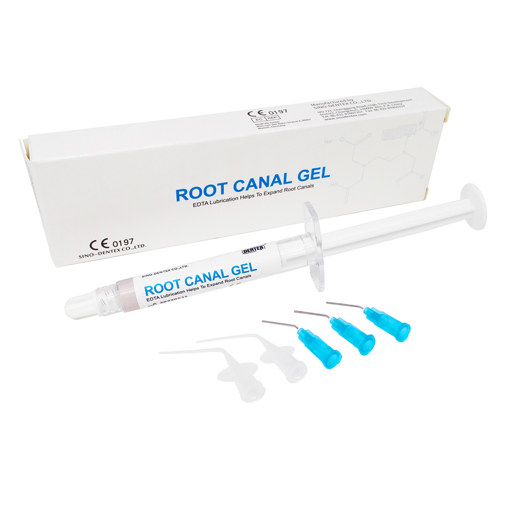 DENTEX Dental EDTA Root Canal Gel Endo Lubrication 3g/syringe
