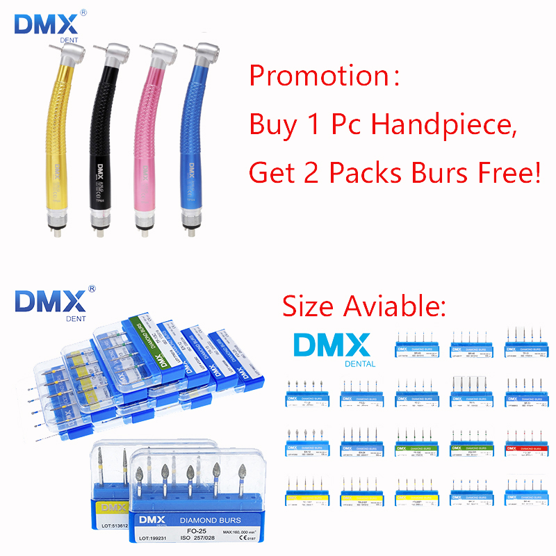 DMXDENT A16-G TP Dental Colorful High Speed Air Turbine Handpiece ...