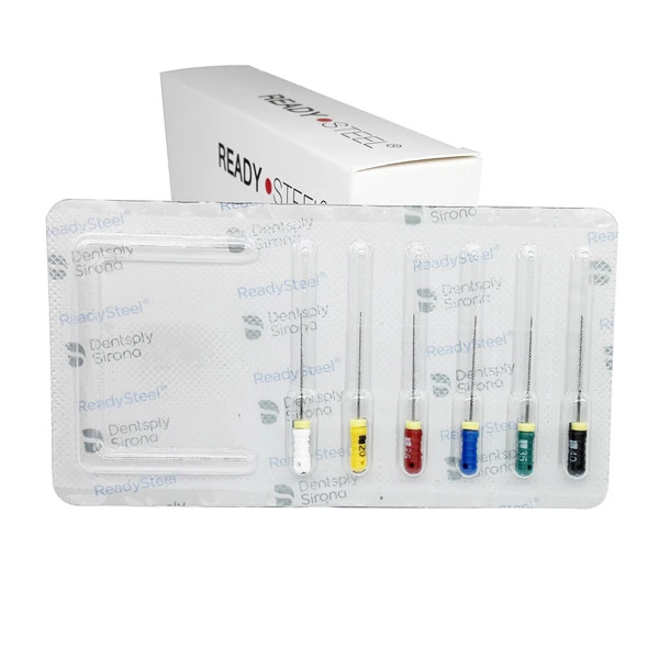 Dentsply Sirona Ready•Steel Dental Endodontics Endo Root Canal Hand Use ...