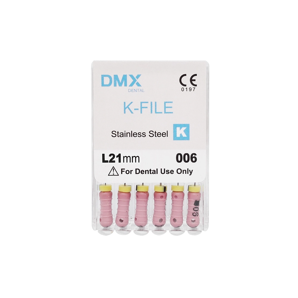 DMXDENT Dental K-File Root Canal Hand Use Endo Endodontics Files 21/25/31mm