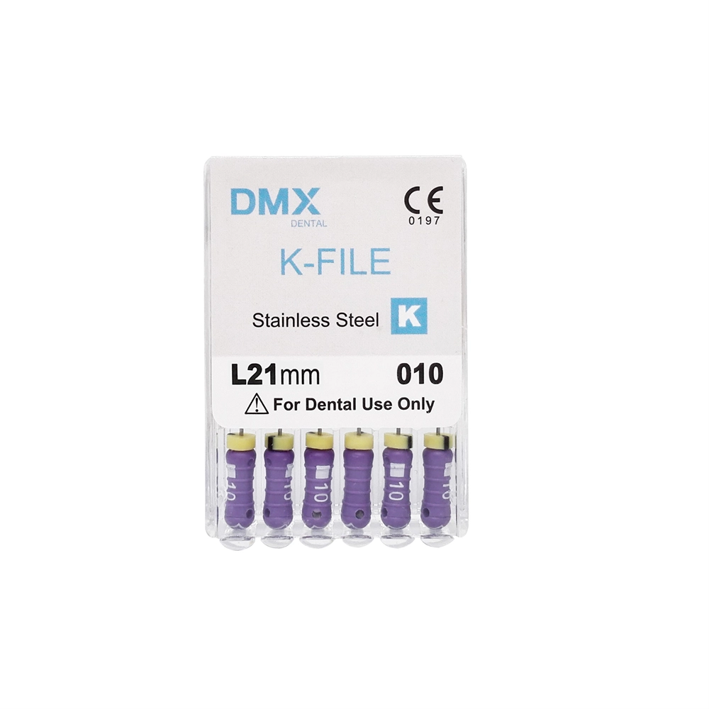 DMXDENT Dental K-File Root Canal Hand Use Endo Endodontics Files 21/25/31mm