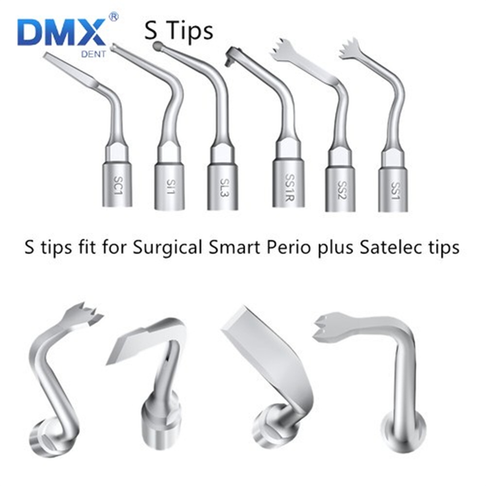 DMXDENT Dental Piezo Bone Surgery Cutting Tips for Surgic Smart ...
