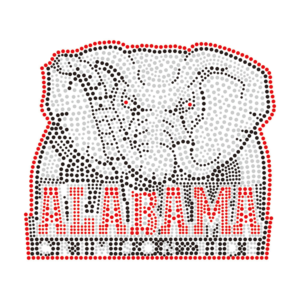 Wholesale custom rhinestone transfer elephant design,RHINESTONE HEAT ...