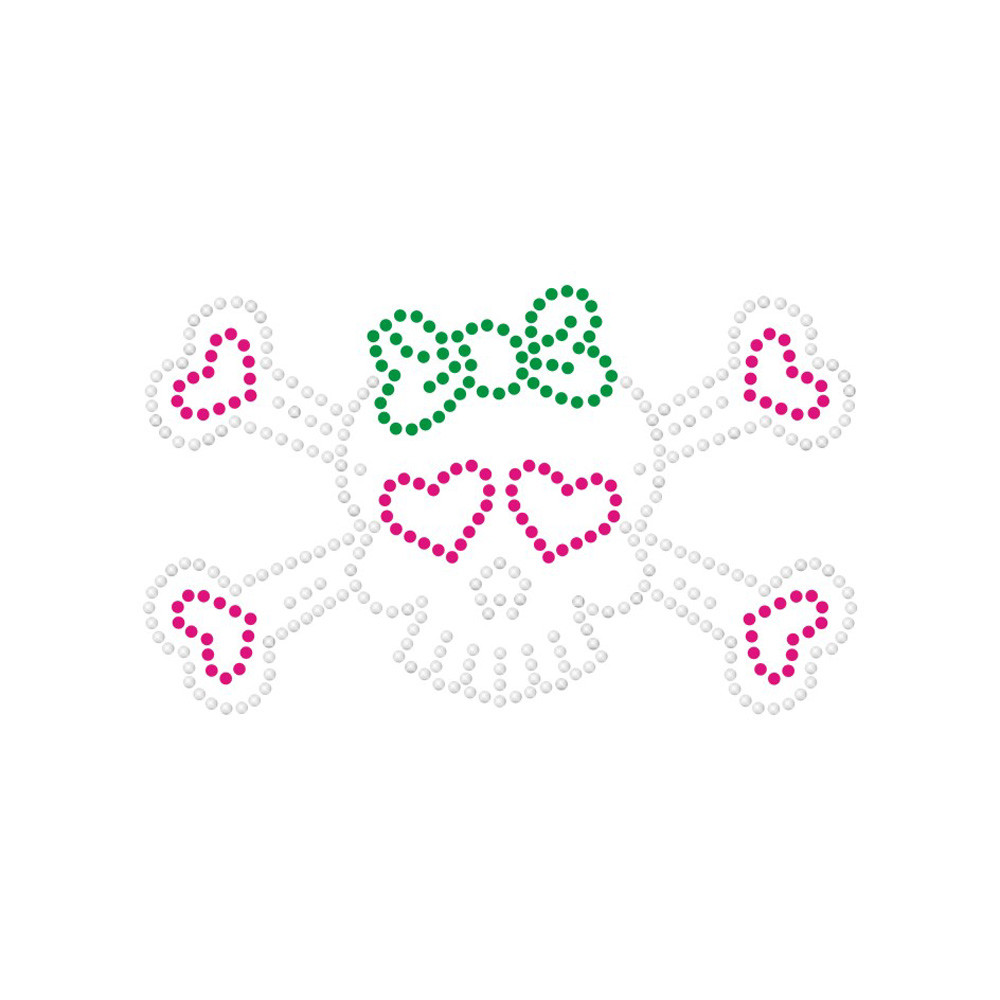 Skull Designs Rhinestone Transfer Wholesale Custom,RHINESTONE SERIES ...