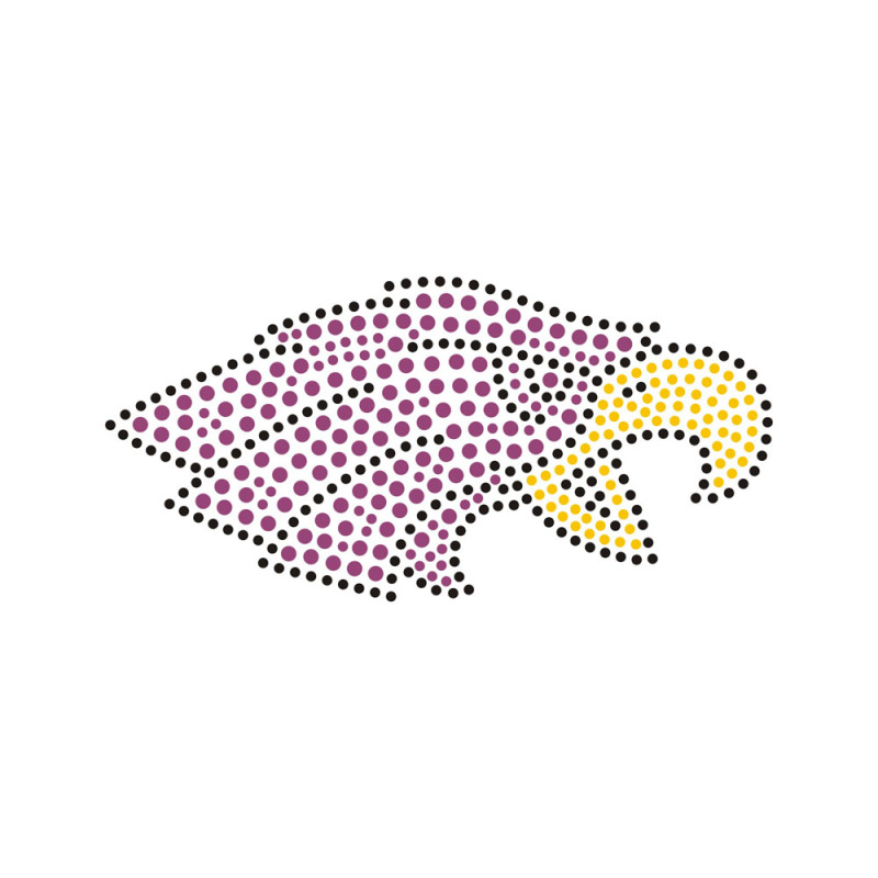 More Animals Designs Rhinestone Bling Transfer Iron On