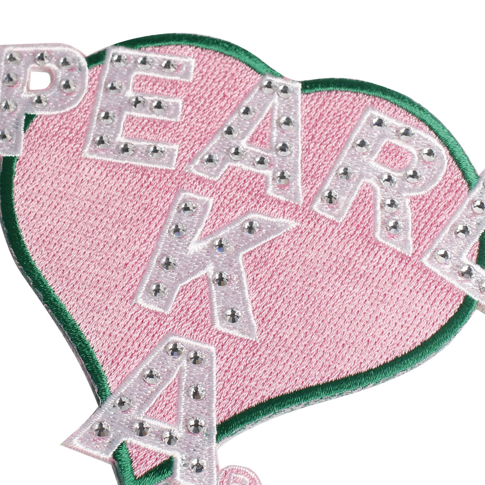 Aka Leaf Sequin Patch Rhinestone Peal,Patch,Embroidery Patch