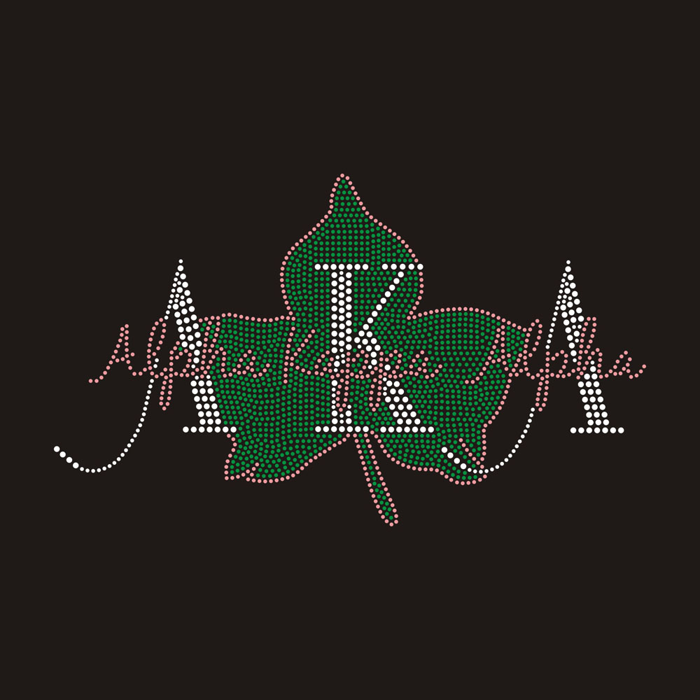 Rhinestone Stickers Custom aka,AKA