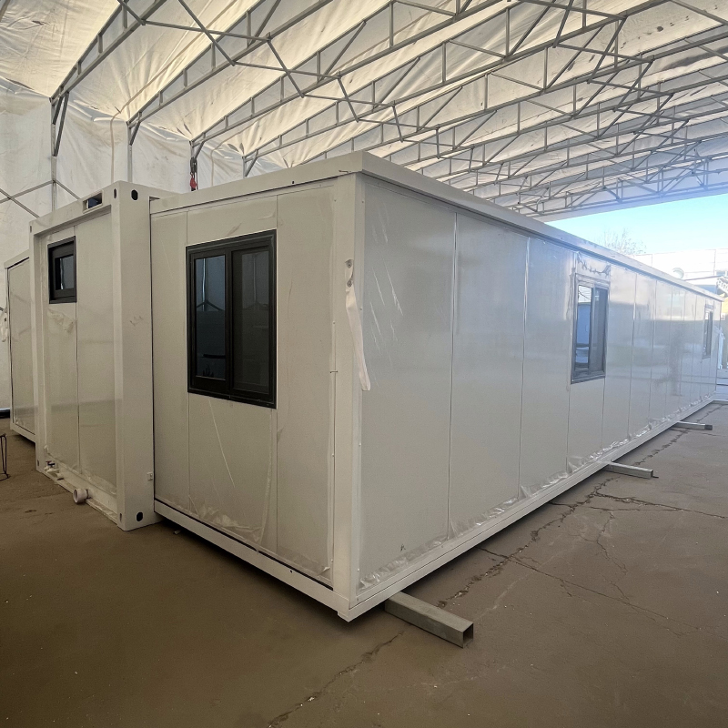 40FT expandable container house with cloakroom,Expandable Container House