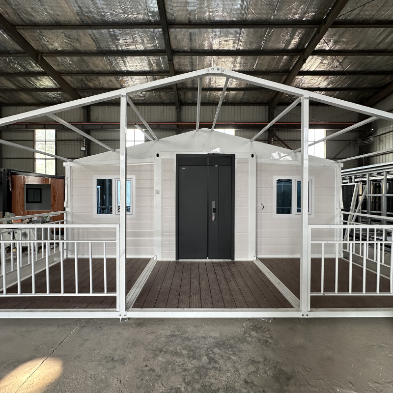 30FT expandable container house with roof and terrace,Expandable ...