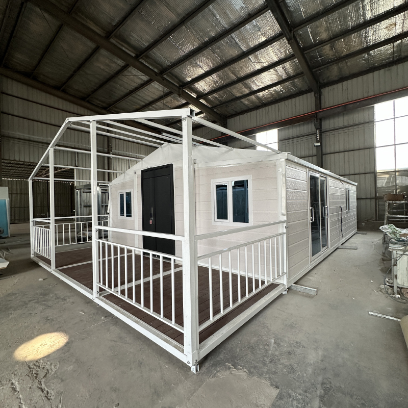 30FT expandable container house with roof and terrace,Expandable ...