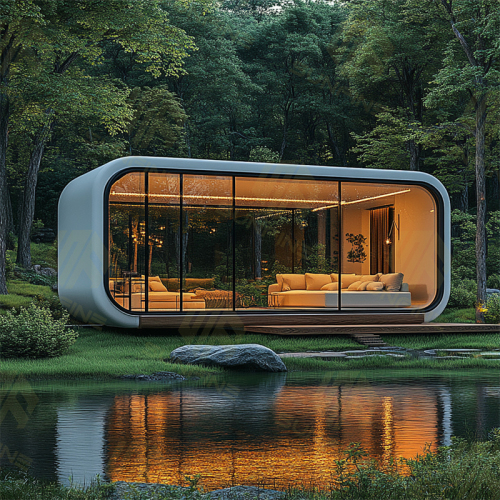 Unique Apple Cabins – Cozy, Compact, and Eco-Friendly Living Spaces