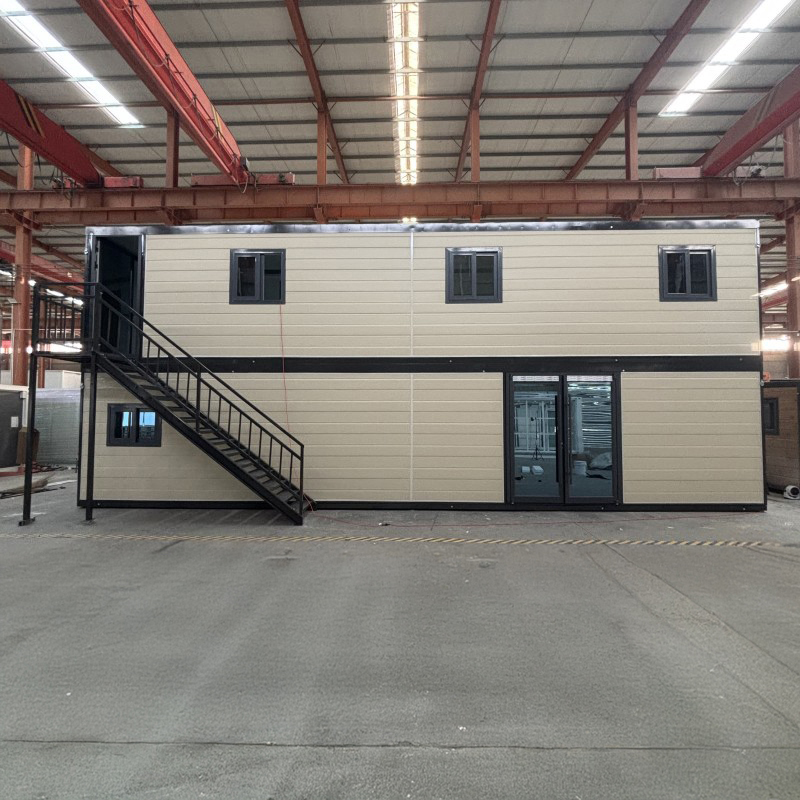 Two-Story Expandable Houses for Hotel | SUNFINE Prefab Modular Buildings