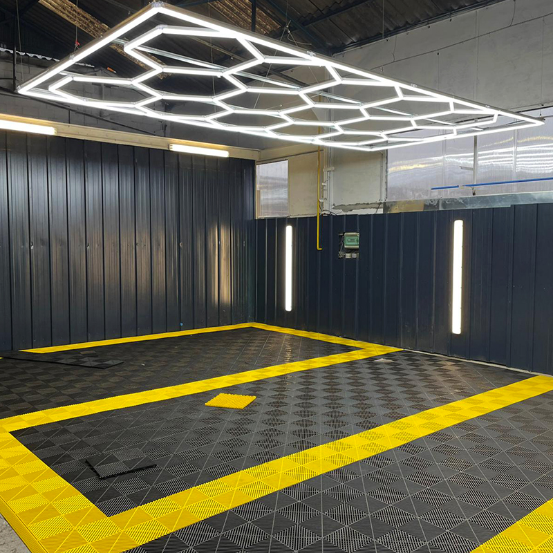 LONYUNG - Hexagon Lighting System for Garage carwork shop