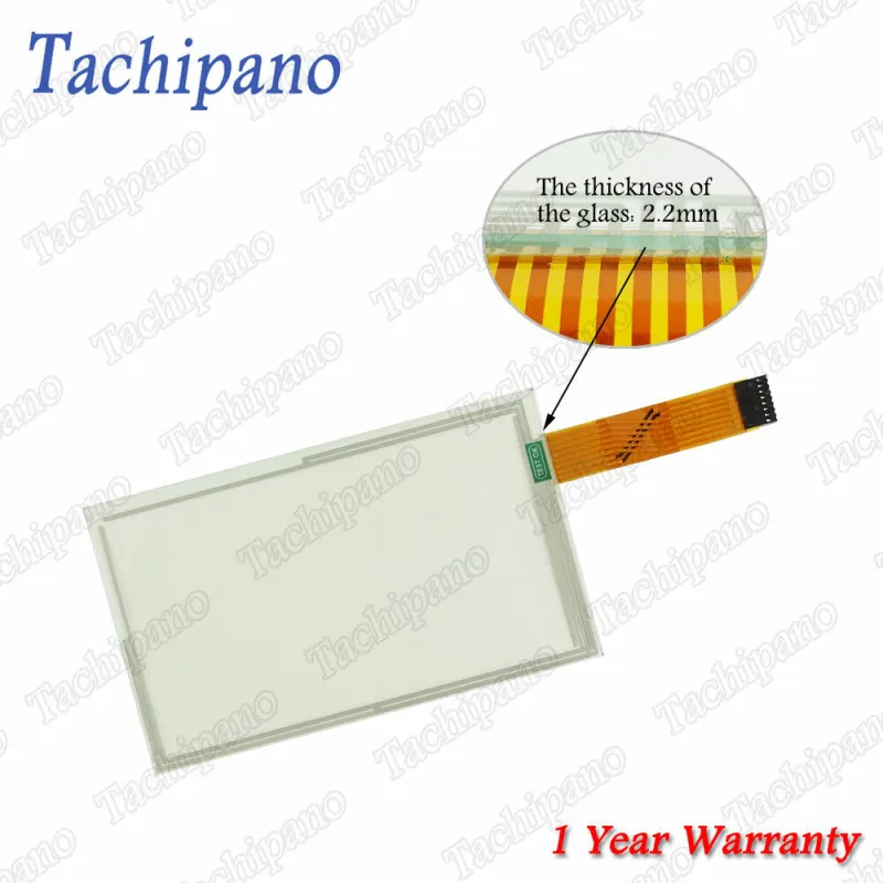 Touch screen panel glass for TPI#1395-001 Rev C Trimble #76786-XX-SP Rev A