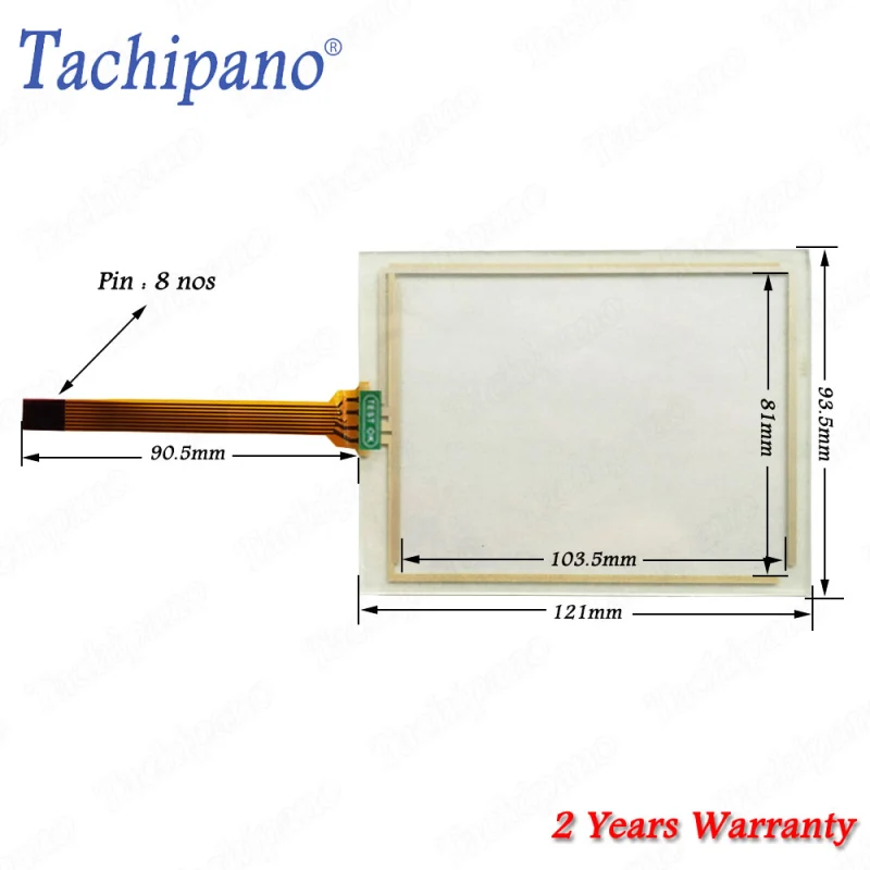 Touch screen panel glass for Festo fed770 hmi X13650827-07 X13650827-06