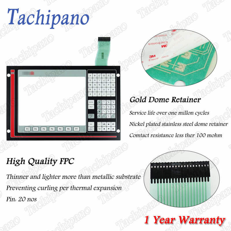 Membrane switch keypad keyboard for CNC 8055AP 8055 AP FAGOR 8055i