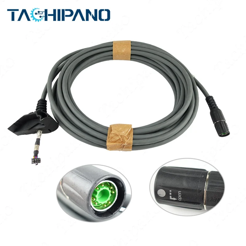 10m Cable for KUKA KRC4 00-181-563 Teach Pendant Smartpad Control Cable Black