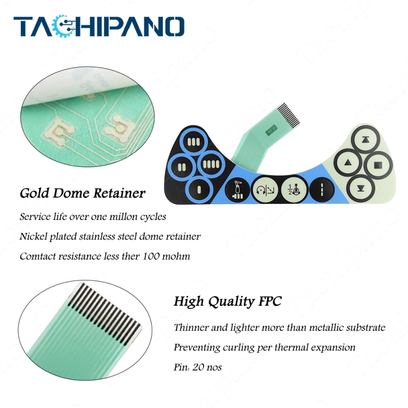 IRC5 DSQC679 Plastic house cover+Membrane Keypad+Touch Screen+LCD ...
