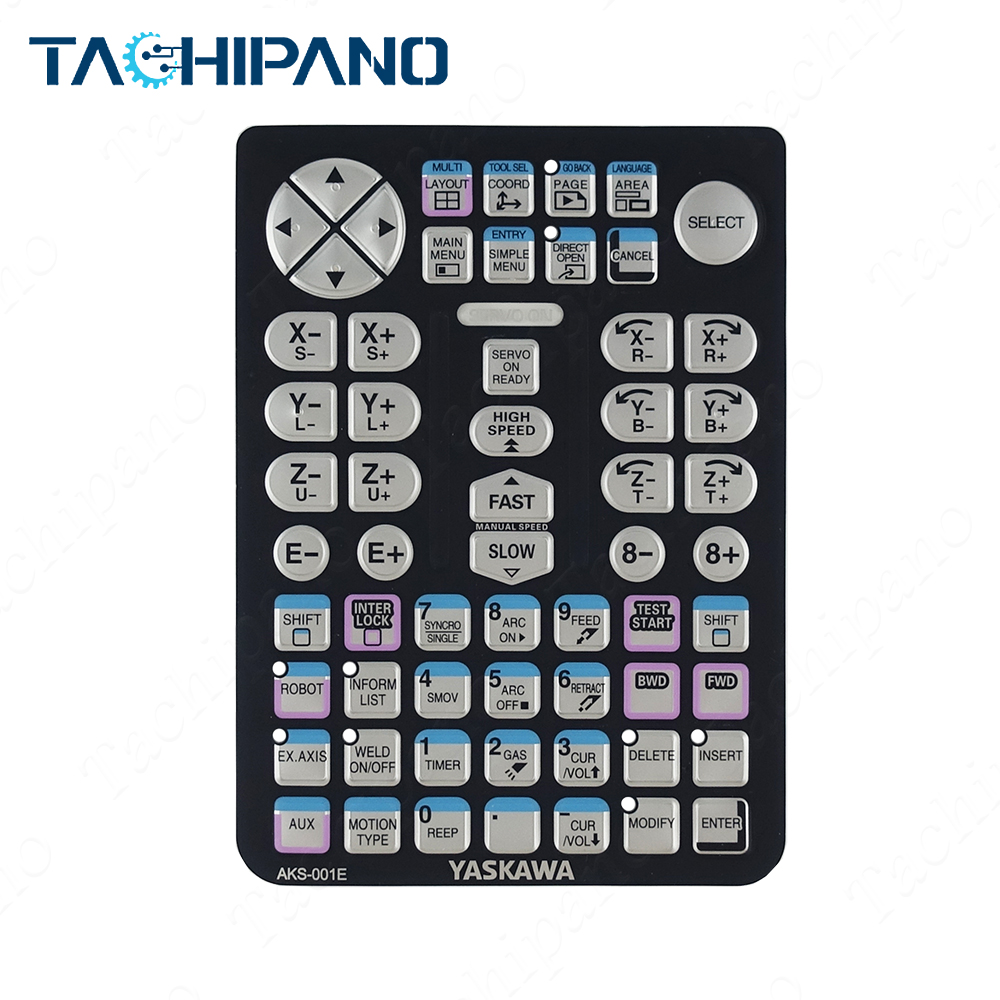 YRC1000 AKS-001E Protective flim overlay for YRC1000 TEACH PENDANT Control